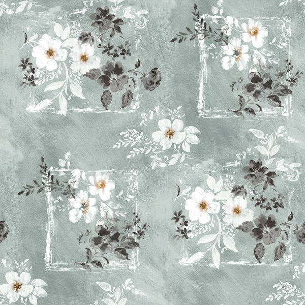 Vaxduk PVC Blomruta - Brun - 59 kr / m - Vaxdukar & Textilvaxdukar ...